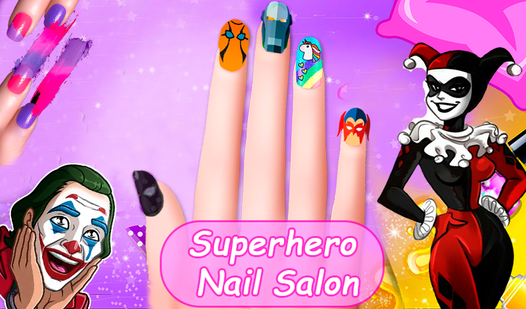 Superhero Nail Salon (oleh pHAnastasia)- mainkan online secara gratis di Yandex Games