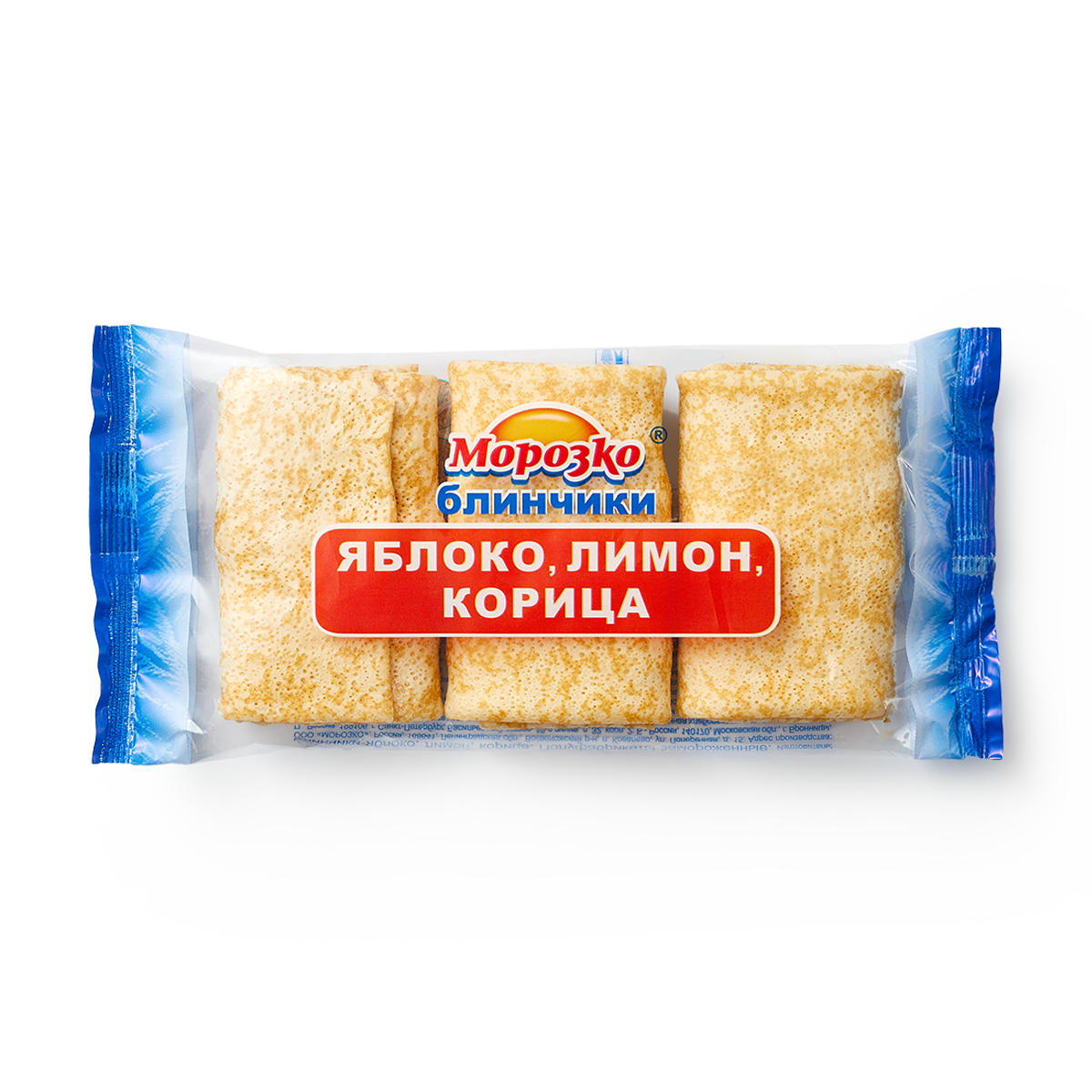 Блины Морозко яблоко-лимон-корица замороженные — отзывы покупателей