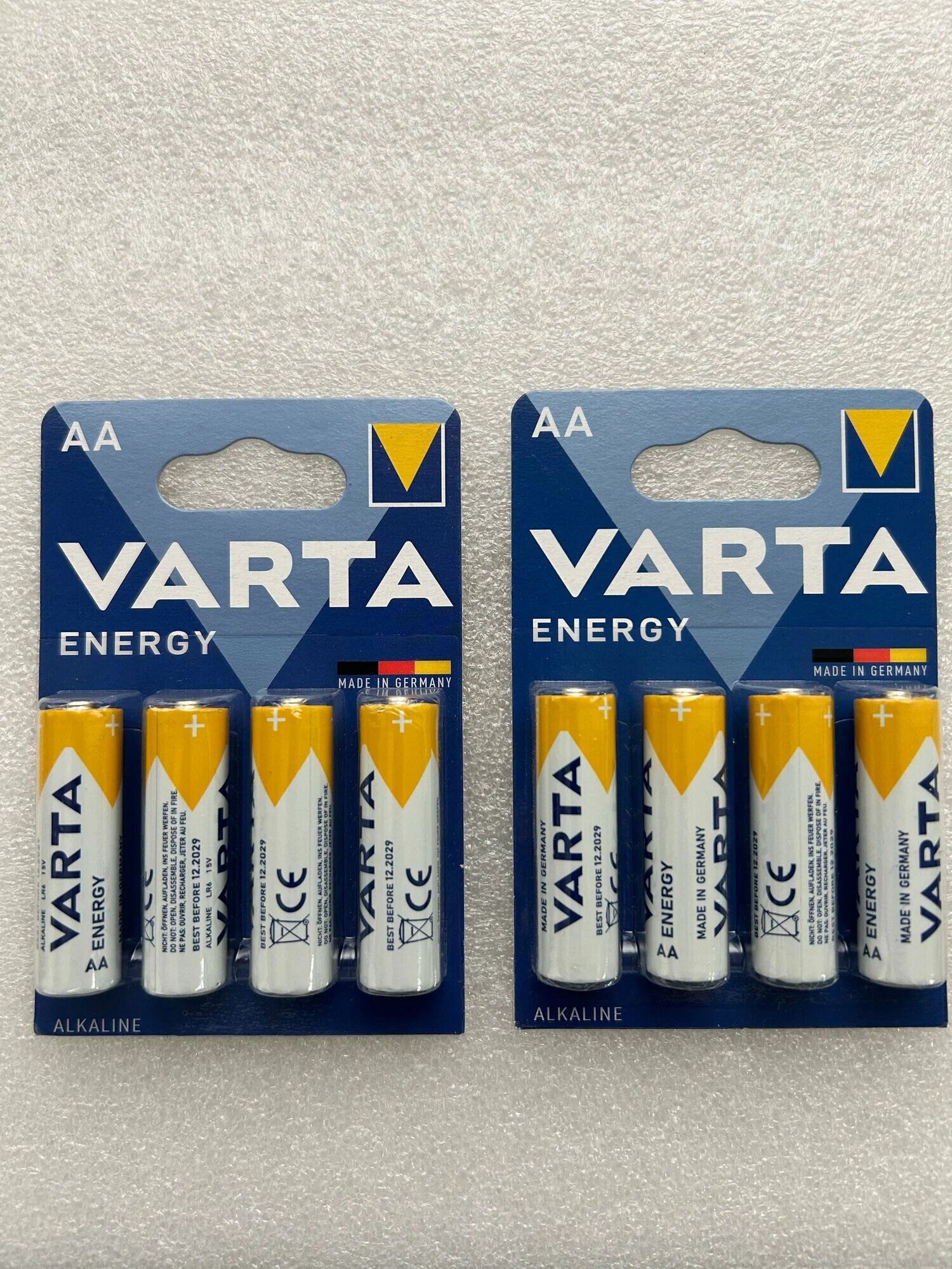 Батарейка Varta Energy AA 8шт — отзывы покупателей