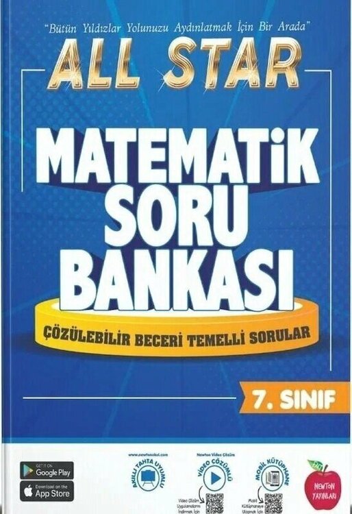 Newton 7. Sınıf All Star Yeni Matematik Soru Bankası — en ucuz fiyata ...