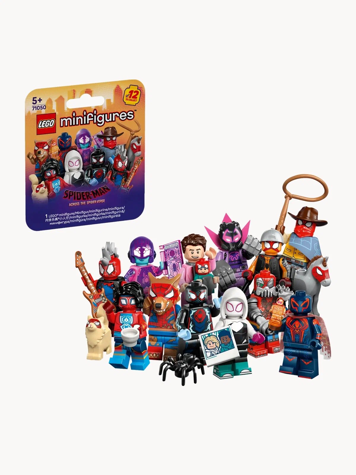Минифигурка LEGO MINIFIGURES 71050 Spiderman Across the Spider-Verse ...