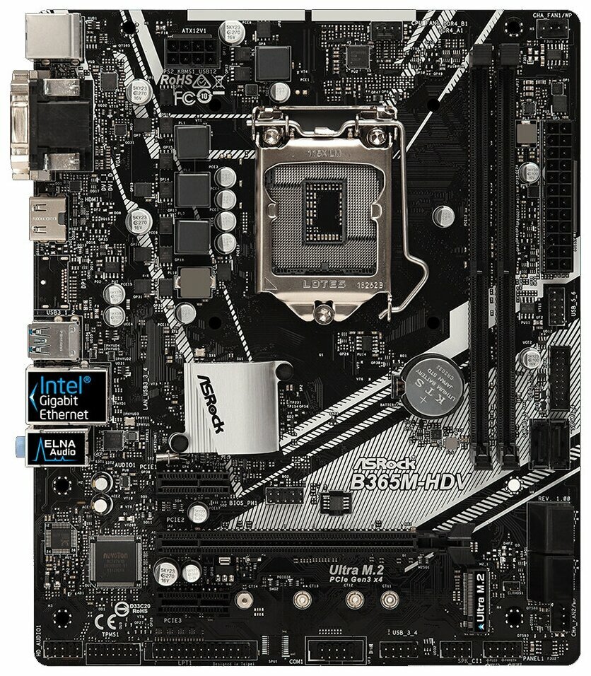 ASRock B365M-HDV — отзывы покупателей