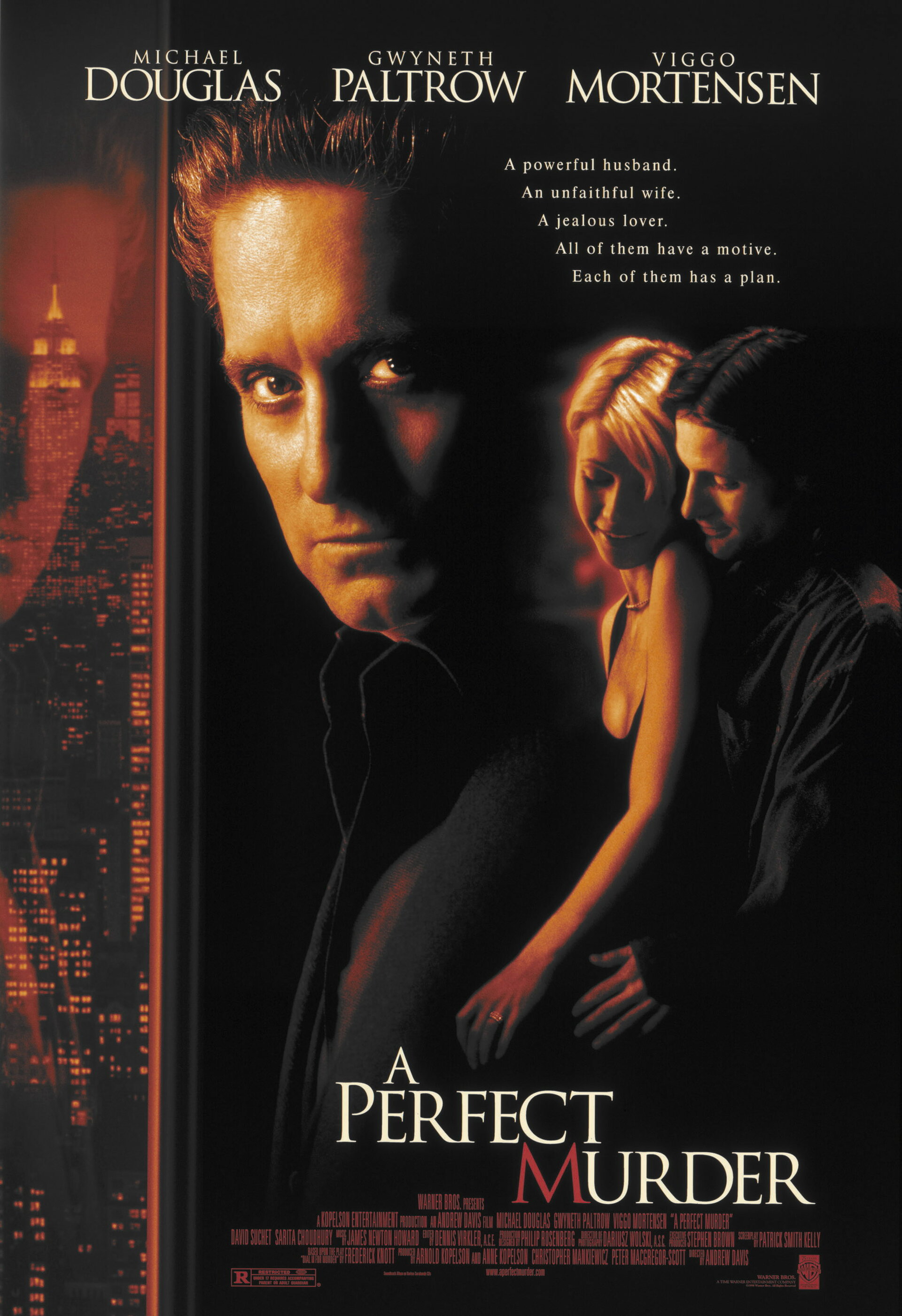 Постеры: Идеальное убийство / Постер фильма «Идеальное убийство» (1998 ...