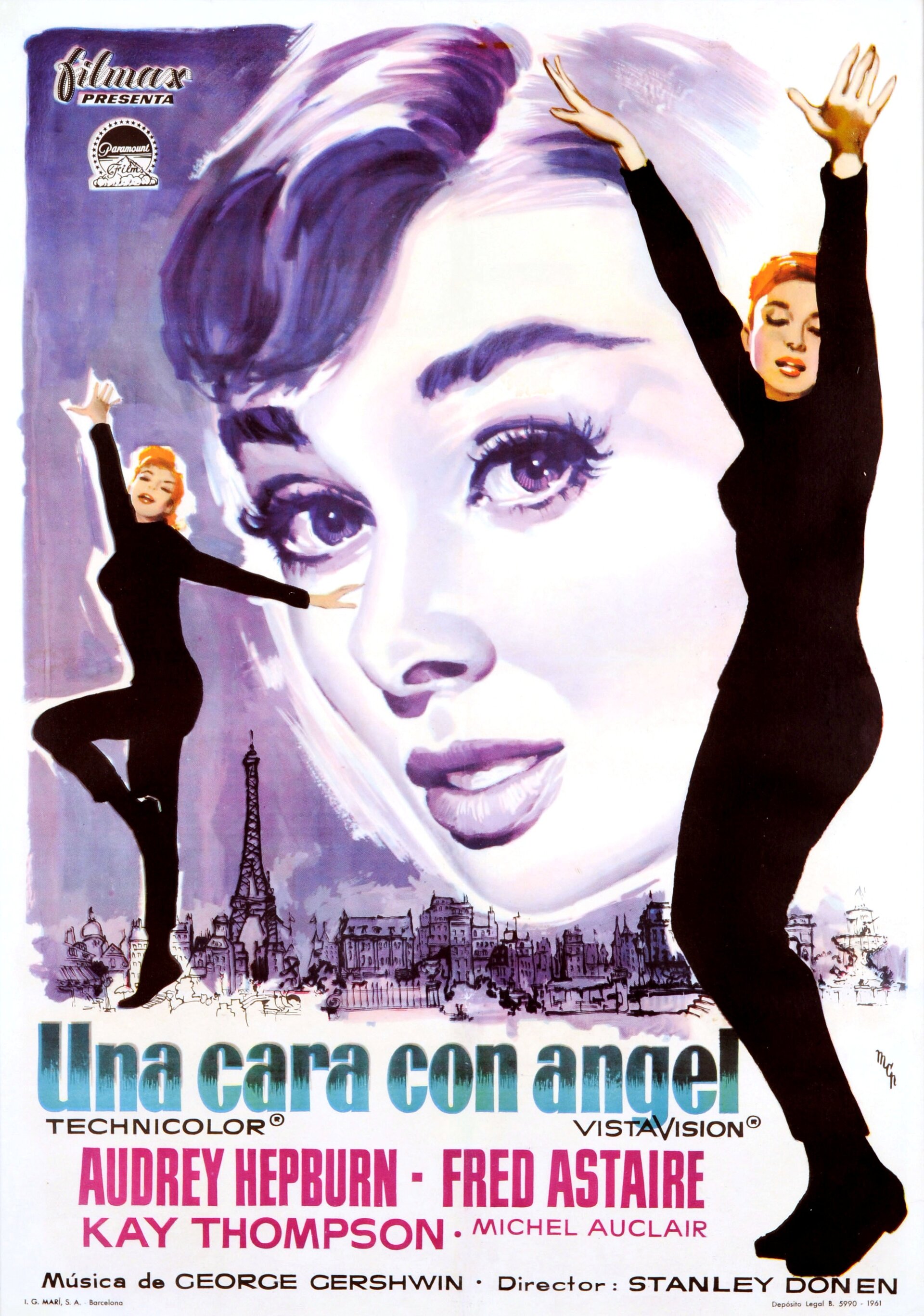 Постеры: Забавная мордашка / Постер фильма «Забавная мордашка» (1957 ...