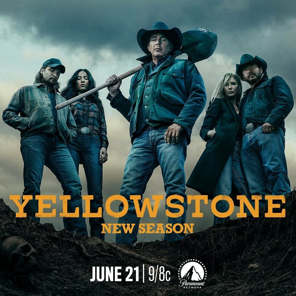 Постеры: Йеллоустоун / Постер сериала «Йеллоустоун» (2018) #3526355