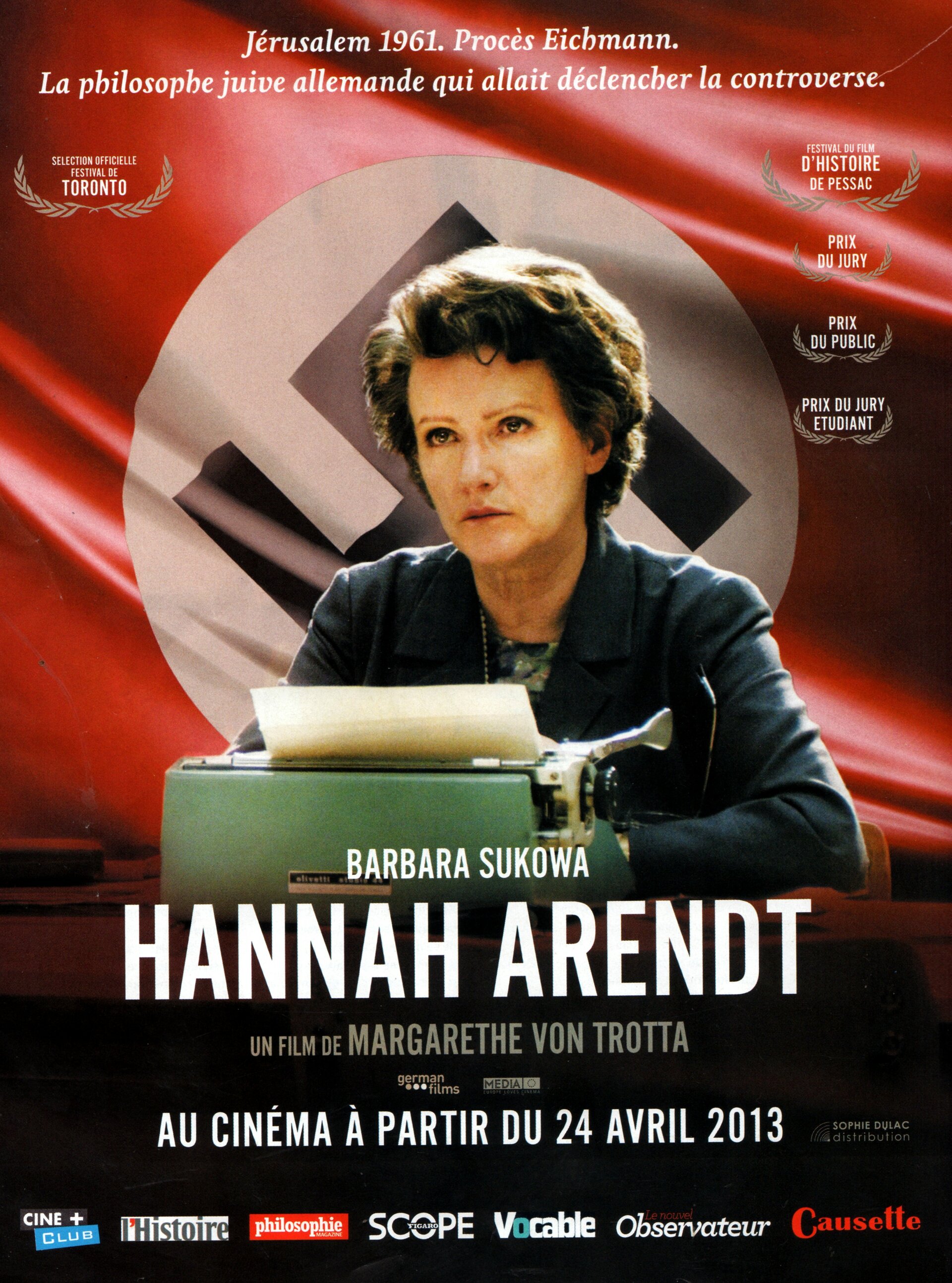 Постеры: Ханна Арендт / Постер фильма «Ханна Арендт» (2012) #2167127