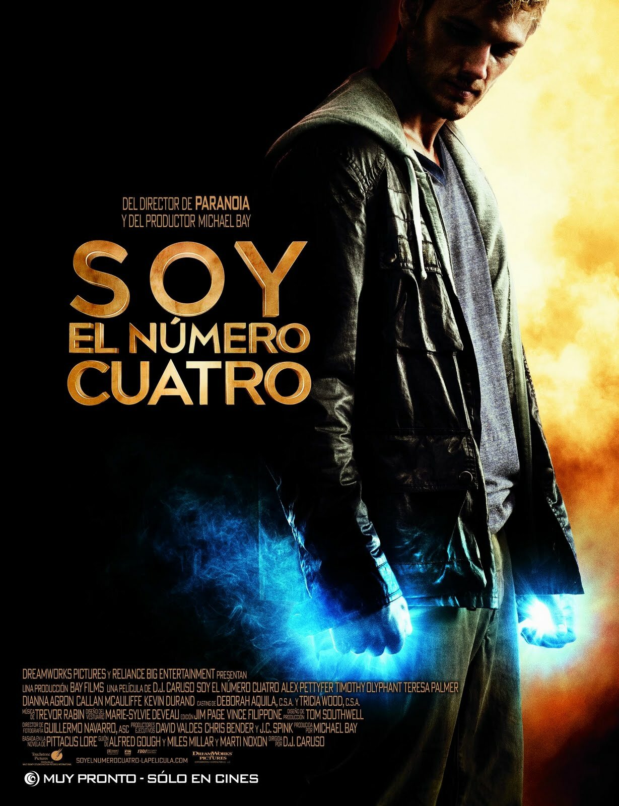 Постеры: Я — Четвертый / Постер фильма «Я — Четвертый» (2011) #2055229