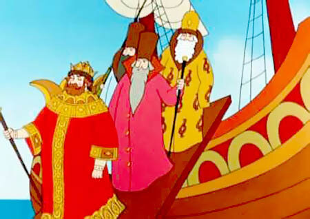 Фото: Сказка о царе Салтане / Кадр из мультфильма «Сказка о царе ...