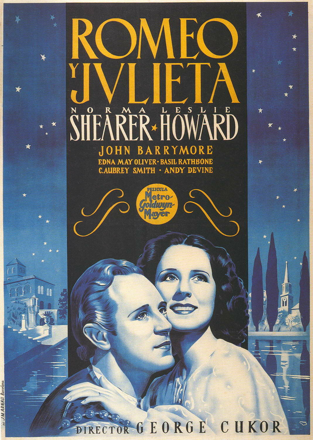 Постеры: Ромео и Джульетта / Постер фильма «Ромео и Джульетта» (1936 ...