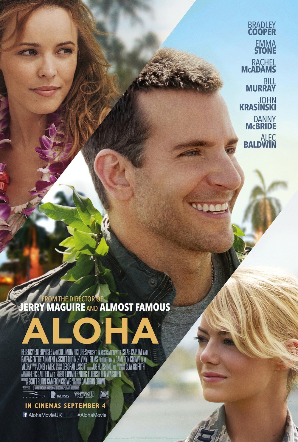 Постеры: Алоха / Постер фильма «Алоха» (2015) #2582782
