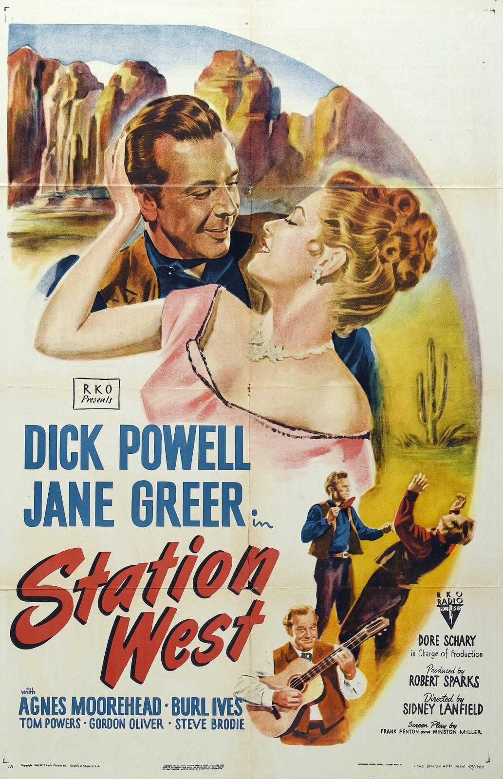 Постеры: Станция Вест / Постер фильма «Станция Вест» (1948) #1069174