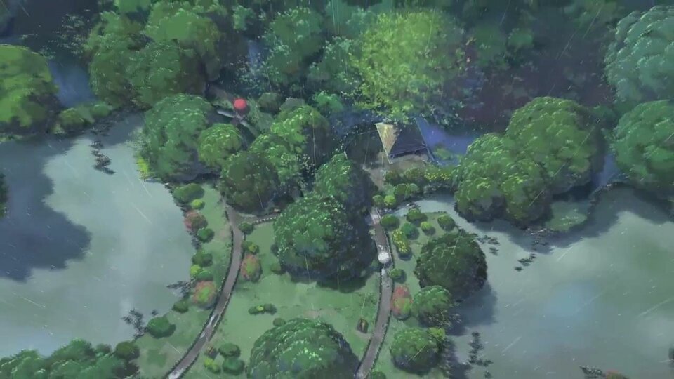 Фото: Сад изящных слов / Скриншот мультфильма «Сад изящных слов» (2013 ...