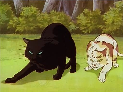 Фото: Черный кот / Скриншот мультфильма «Черный кот» (1991) #1173282