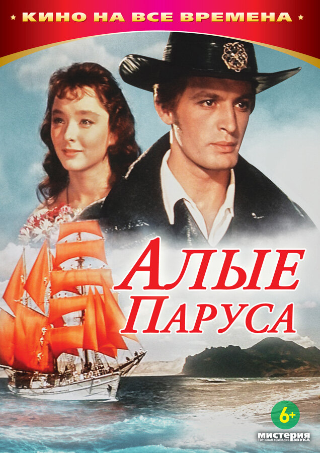 Постеры: Алые паруса / Обложка фильма «Алые паруса» (1961) #2185887