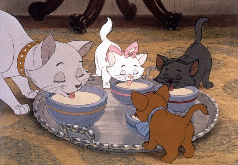Фото: Коты-аристократы / Кадр из мультфильма «Коты-аристократы» (1970 ...