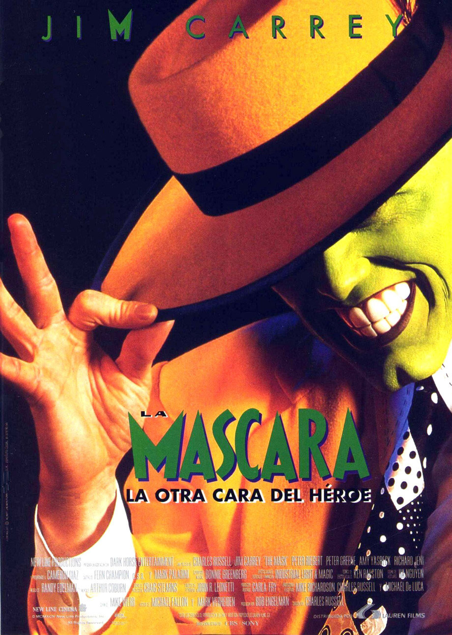 Постеры: Маска / Постер фильма «Маска» (1994) #1331872