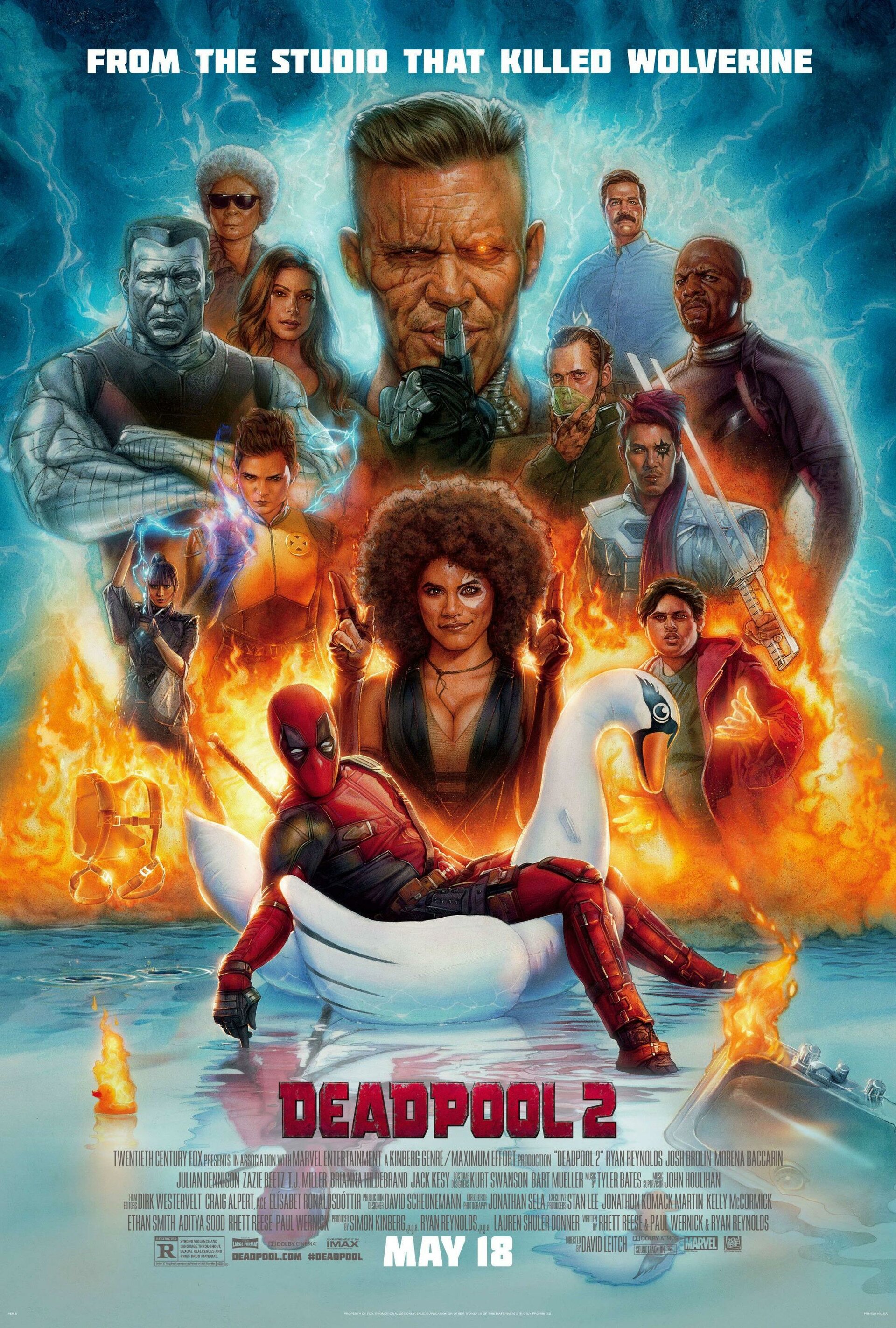 Постеры: Дэдпул 2 / Постер фильма «Дэдпул 2» (2018) #3169327
