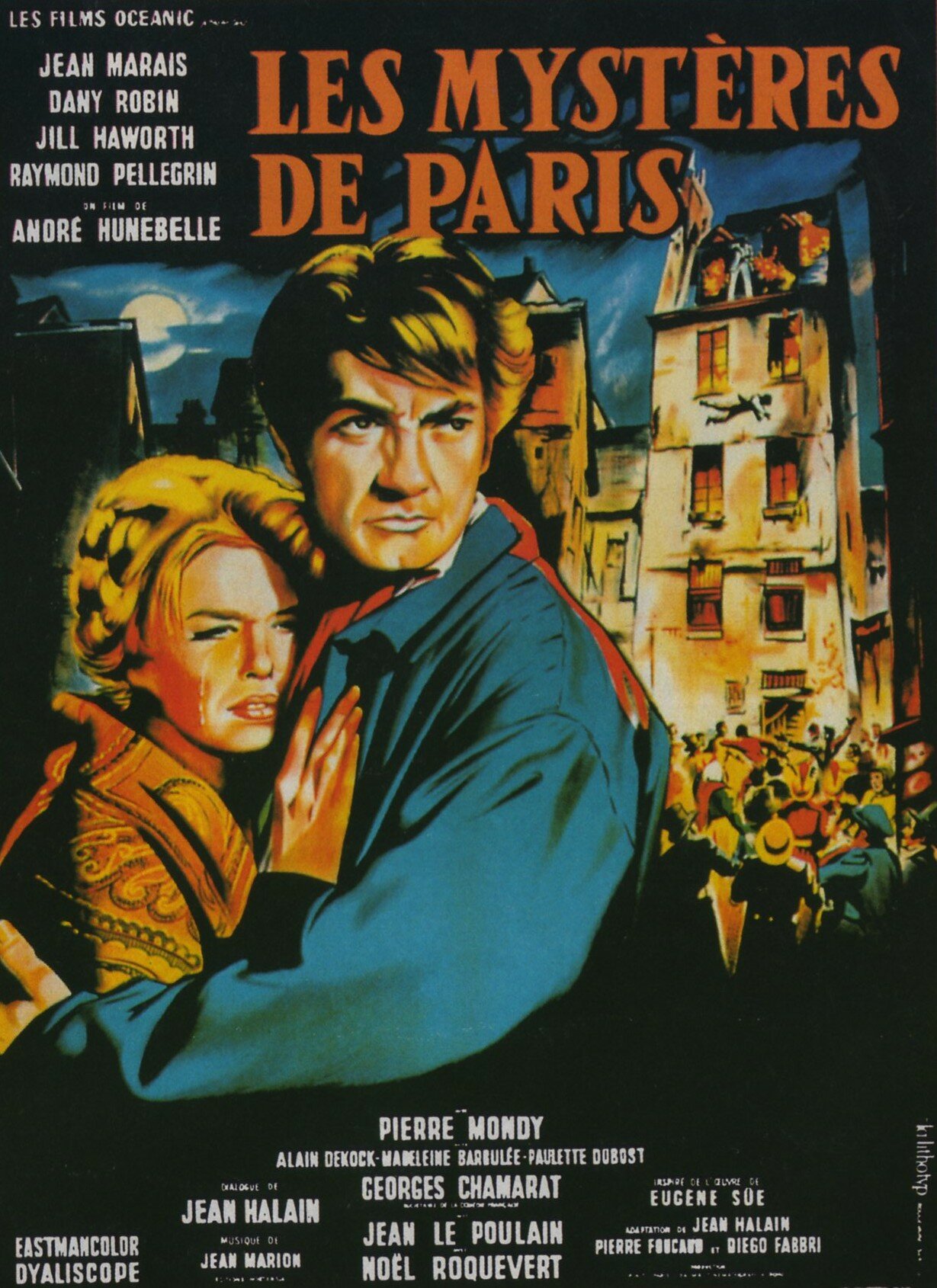 Постеры: Парижские тайны / Постер фильма «Парижские тайны» (1962) #2098742