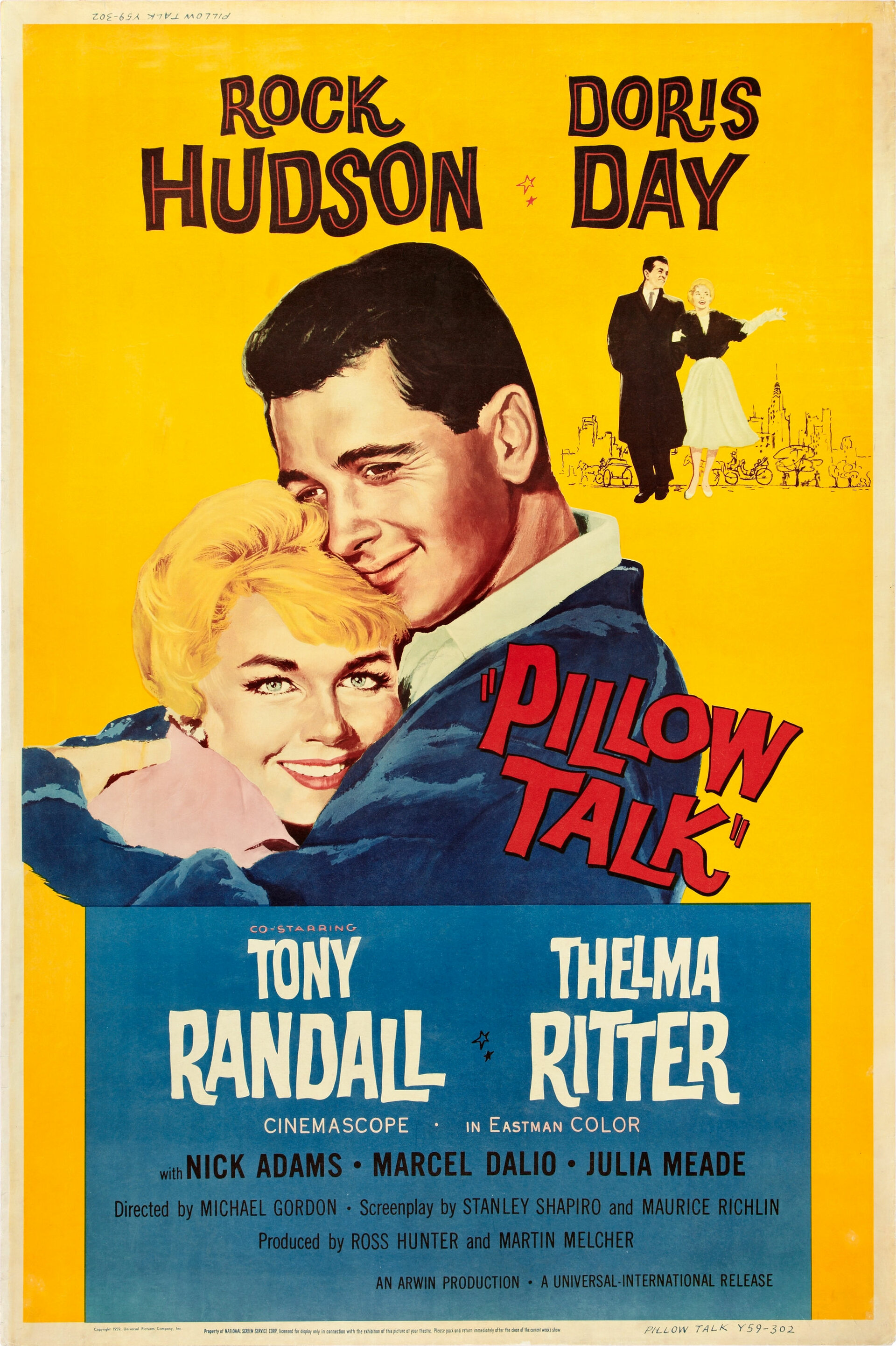 Постеры: Телефон пополам / Постер фильма «Телефон пополам» (1959) #1489518