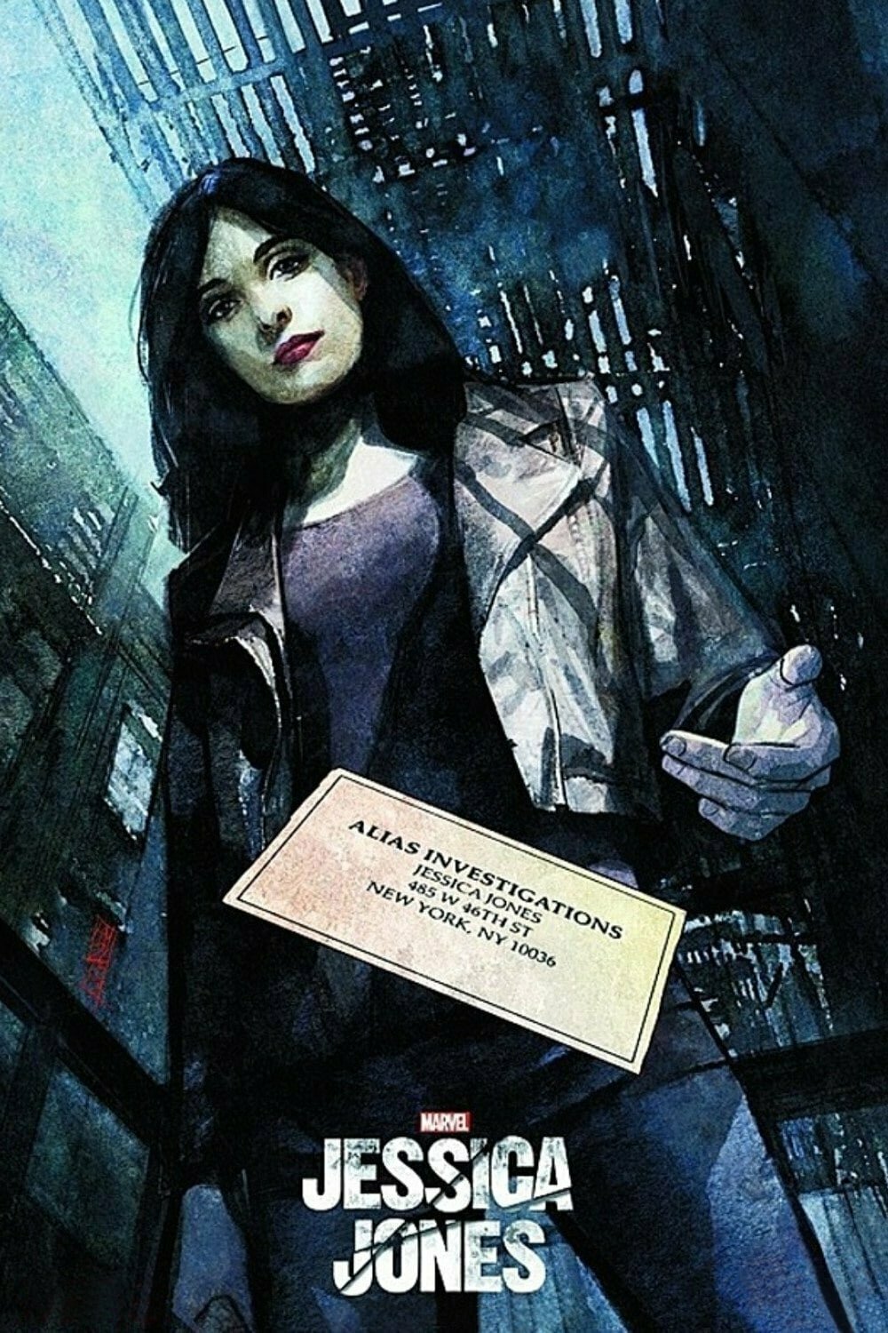 Постеры: Джессика Джонс / Постер сериала «Джессика Джонс» (2015) #3837694