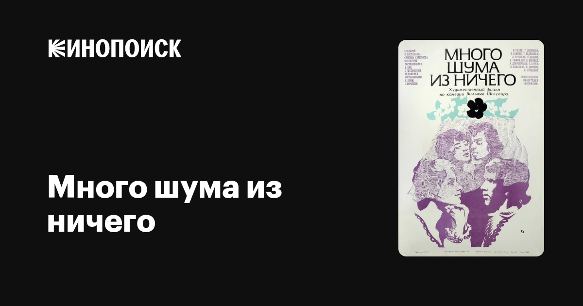 Много шума из ничего — Кинопоиск
