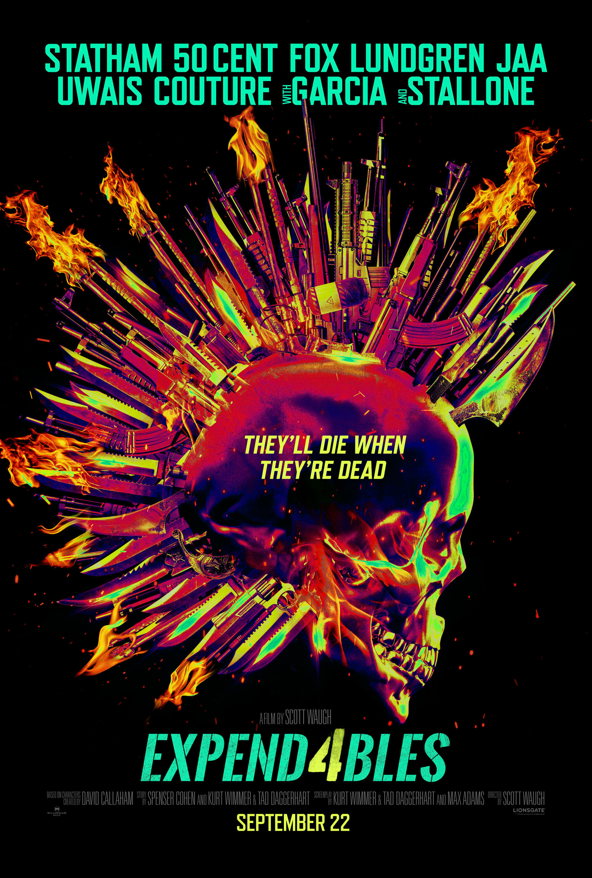 Постеры: Неудержимые 4 / Постер фильма «Неудержимые 4» (2022) #3981415