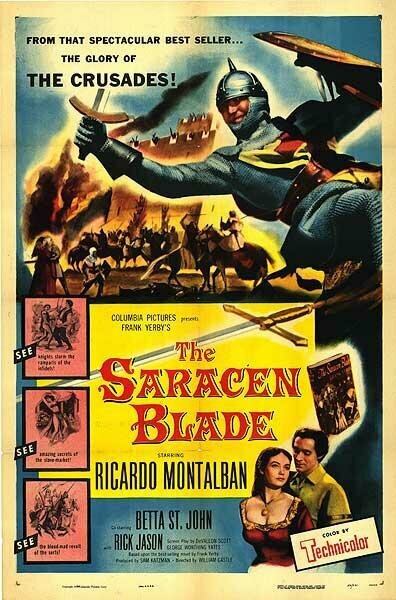 Постеры: The Saracen Blade / Постер фильма «The Saracen Blade» (1954 ...