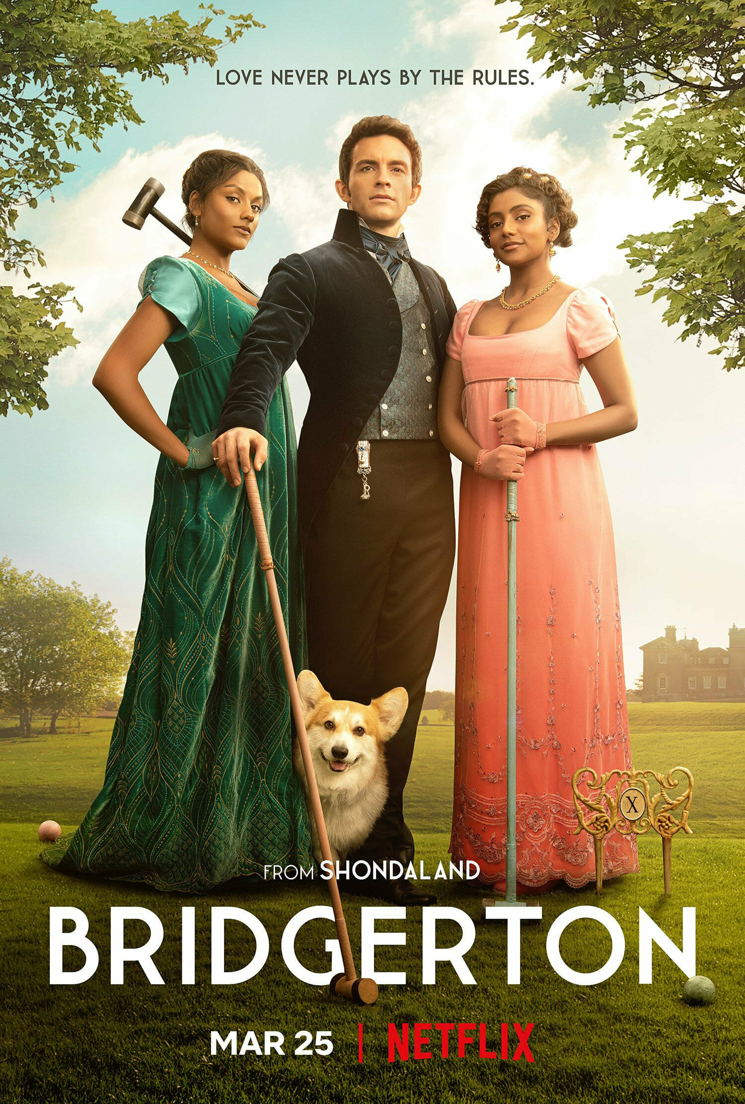 Постеры: Бриджертоны / Постер сериала «Бриджертоны» (2020) #3811623