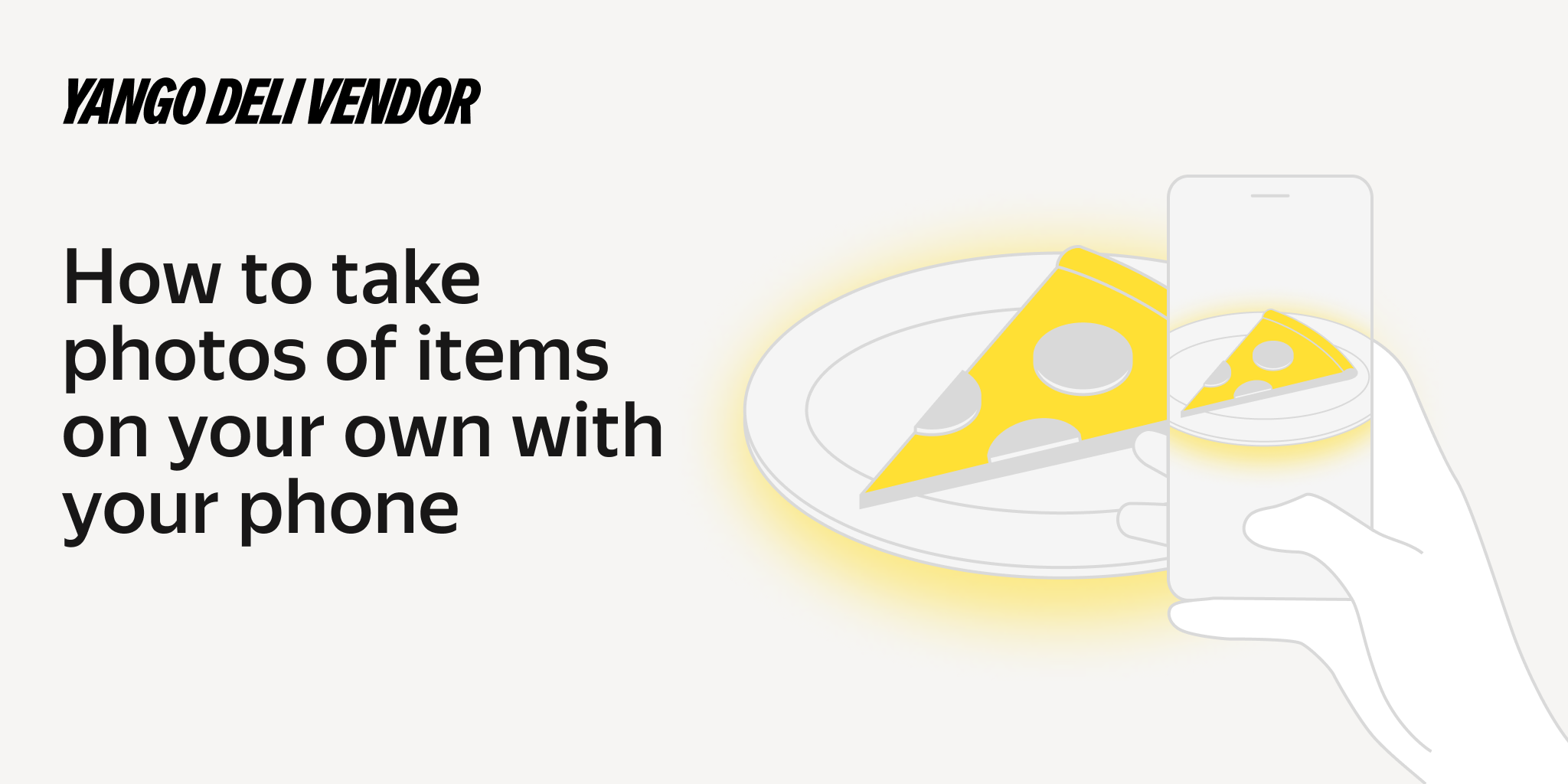 How to take photos of items on your own with your phone