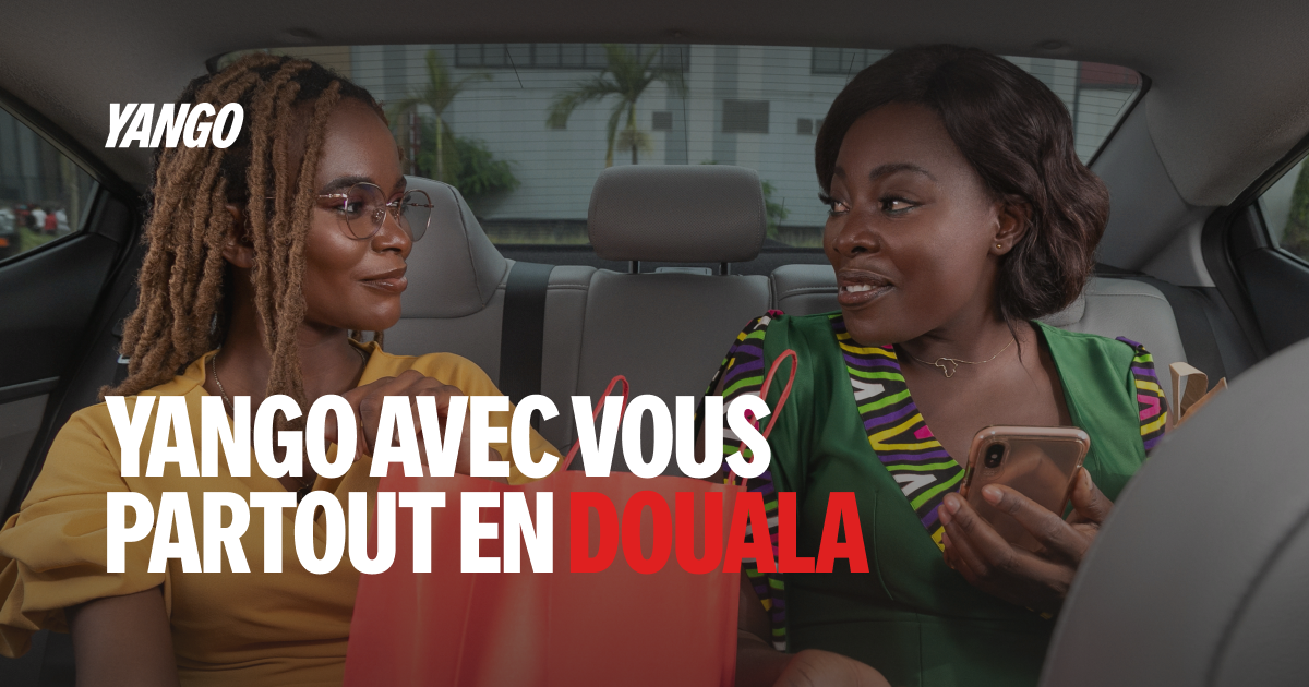 Commandez une course à Douala avec l'application Yango