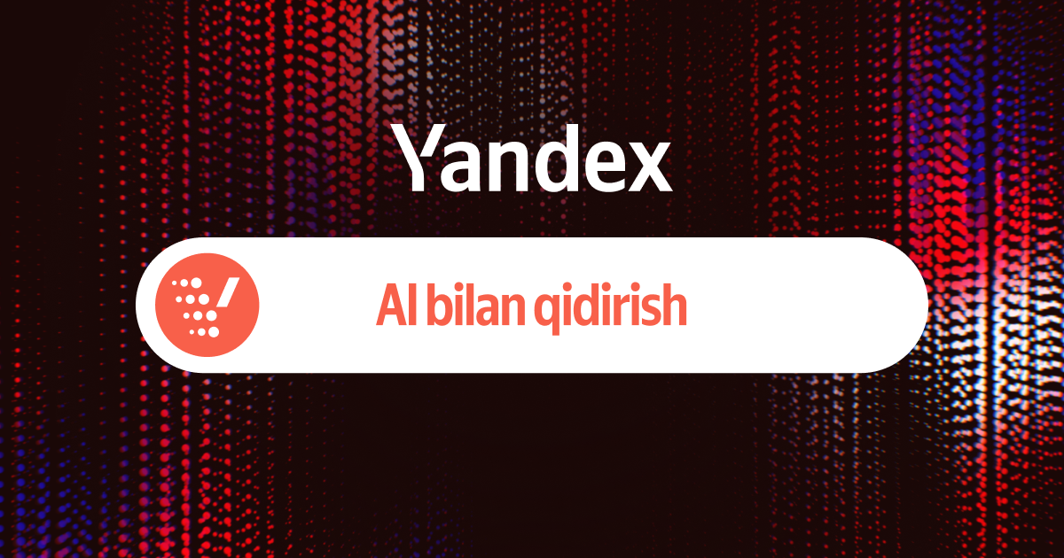 Yandex AI bilan qidirish