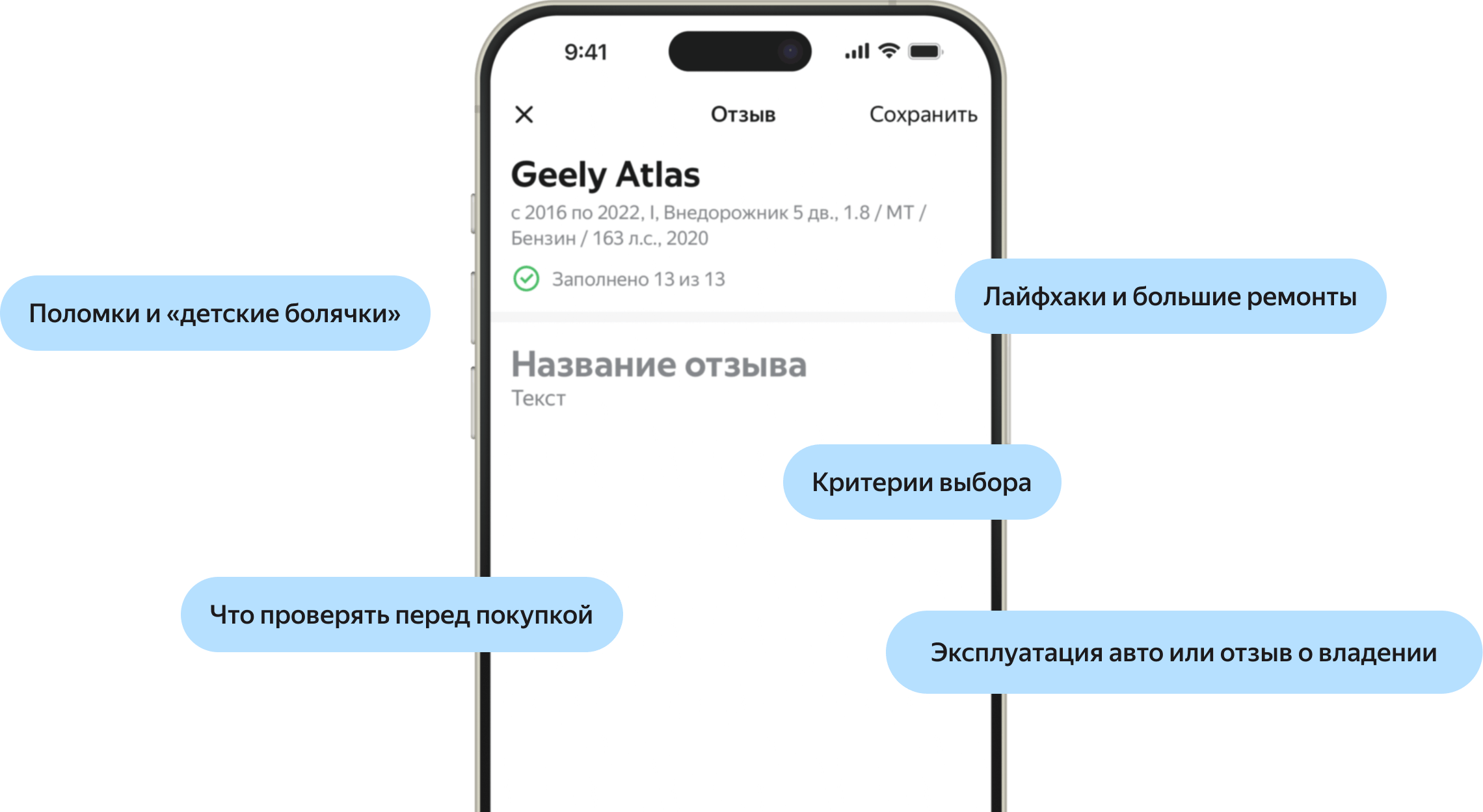 Баллы Яндекс Плюс за отзывы в Бортжурнале Авто.ру