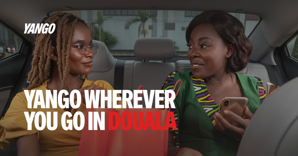 Request a ride in Douala via the Yango app!
