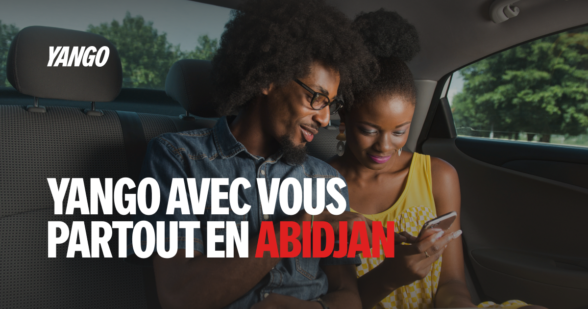 Commandez une course à Abidjan avec l'application Yango Commandez une course à Abidjan avec l'application Yango