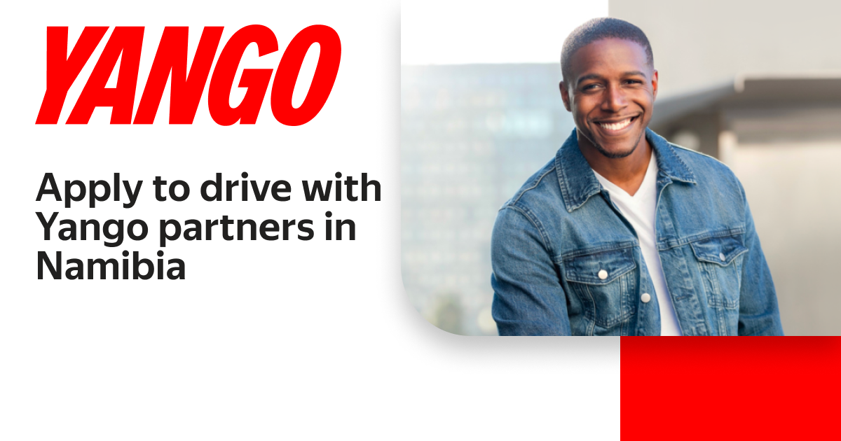 Yango is looking for taxi drivers in Namibia.