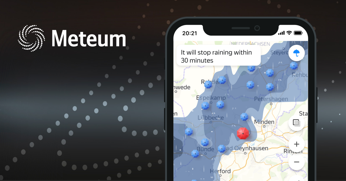 Meteum accurate weather forecasting technology