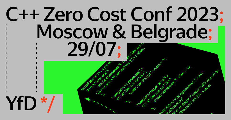 C++ Zero Cost Conf