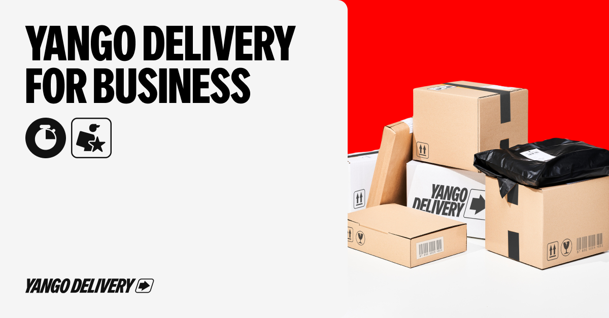 Yango Delivery for Business — Fast delivery for your customers