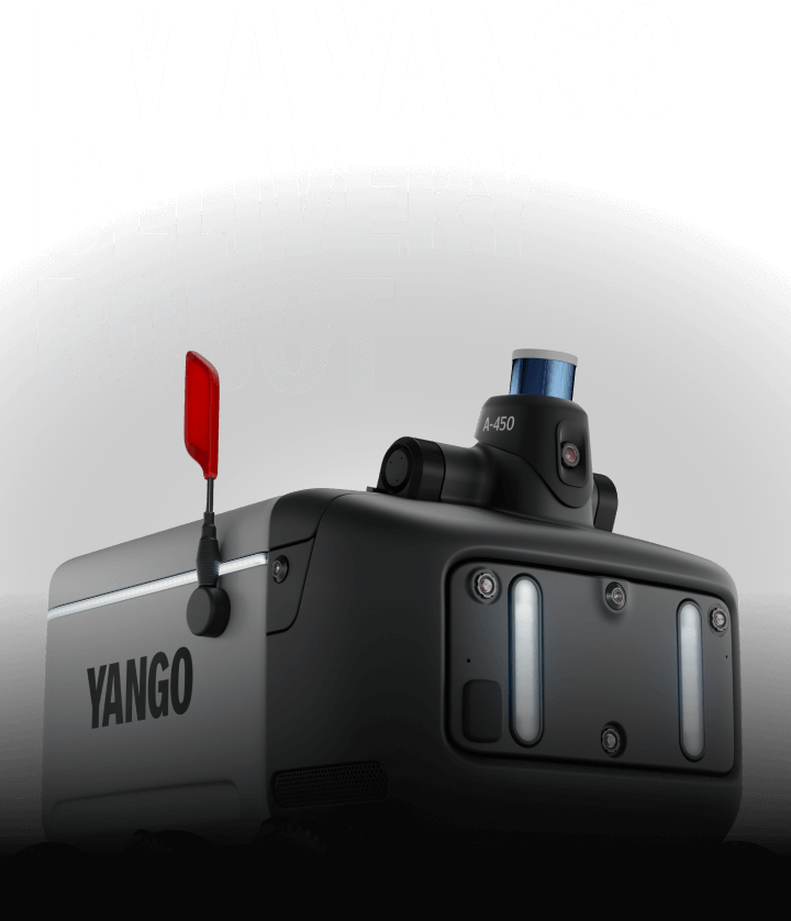 I'm a Yango delivery robot!