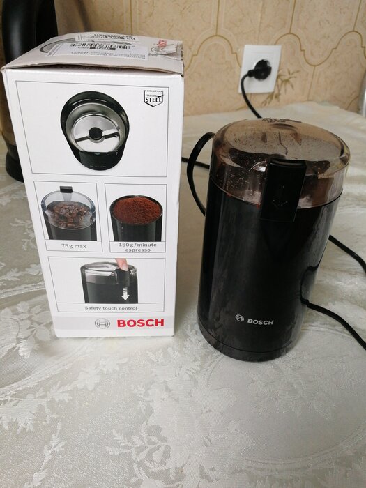 Стоит ли покупать Кофемолка BOSCH MKM 6000/6003? Отзывы на Яндекс Маркете
