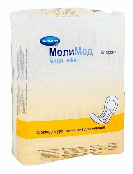 MoliMed Classic midi - МолиМед Классик миди урологические прокладки ...