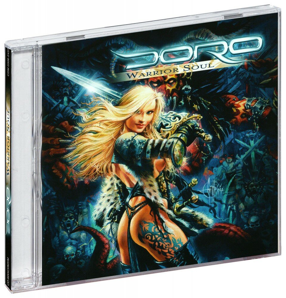 Doro (ex- Warlock). Warrior Soul (CD) (СД диск, CD Box, Россия)
