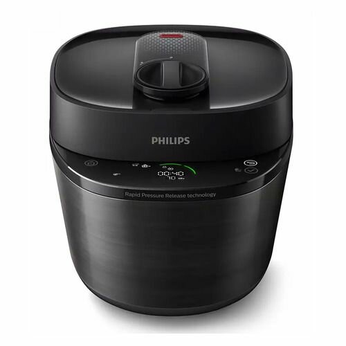 Мультиварка-скороварка Philips HD2151/40, 1000Вт, черный
