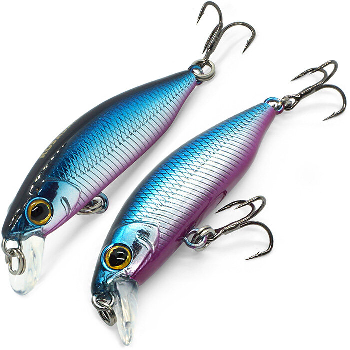 Воблер Kosadaka Nomad xs 48SP суспенд, 48мм, 2.6г, 0.0-0.4м цвет BR