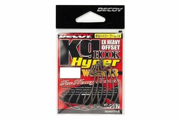 Крючок Decoy Worm 13 KG Hyper #2/0