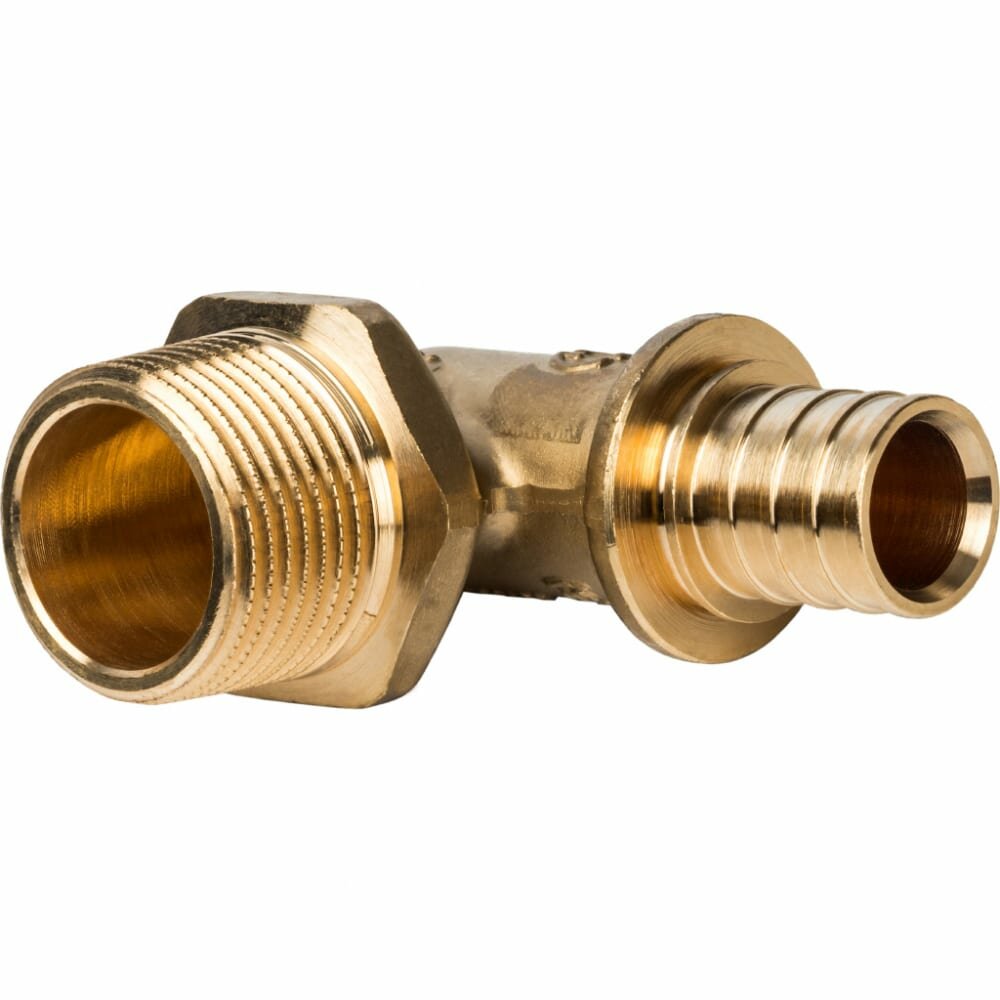 Угольник‑переходник с наружной резьбой STOUT 20xR 3/4" SFA-0005-002034 RG008P0UD9LTDD из латуни, надвижной фитинг