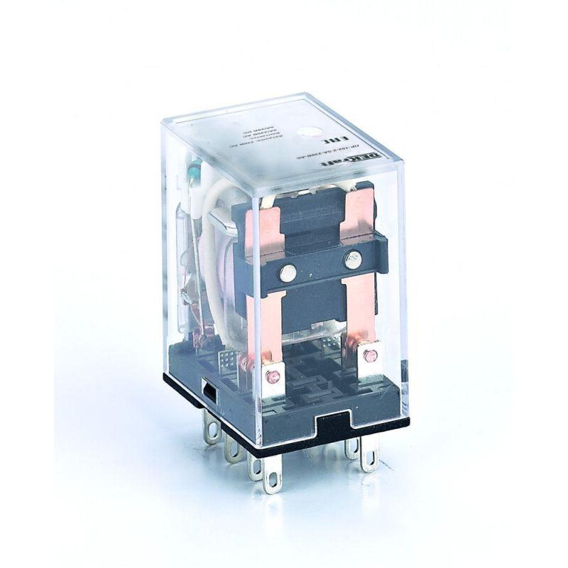 Реле промежуточное 2 конт. с LED 5А 230В AC SchE, SCHNEIDER ELECTRIC 23864DEK (1 шт.)