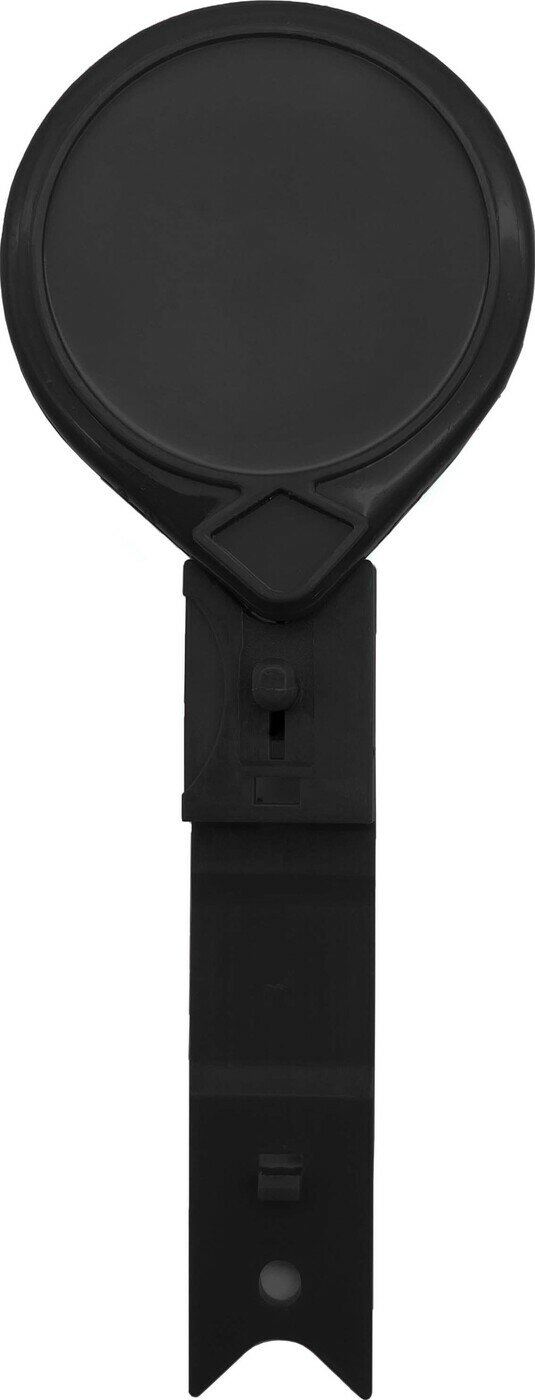 Ретрактор на вращающейся клипсе с держателем бейджа TWIST FREE MINI-BAK, черный