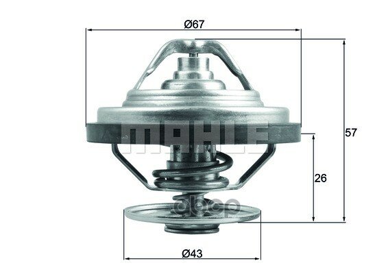 Вставка термостата Корея Mahle/Knecht арт. TX15879