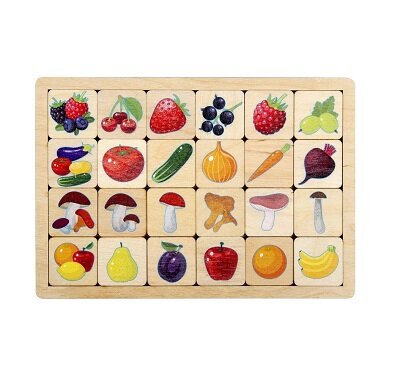 Настольная игра Овощи-Фрукты-Ягоды-Грибы